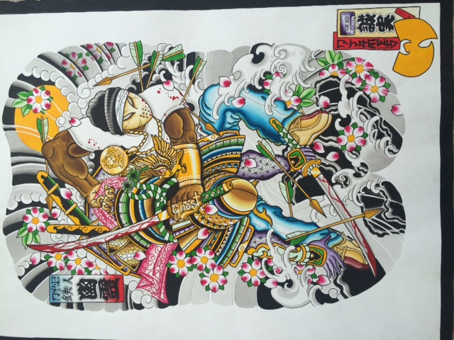 Wu Tang Tattoo Flash