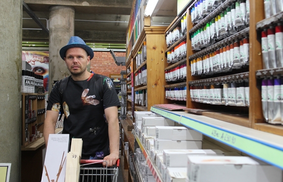 Juxtapoz Magazine - Anatomy of the Artist: Benjamin Spiers