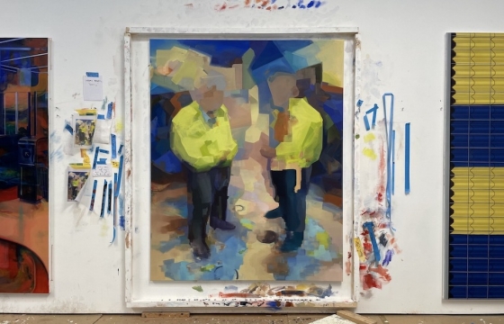 Juxtapoz Magazine - The Conspicuous Painterly Practice of Sean Crossley