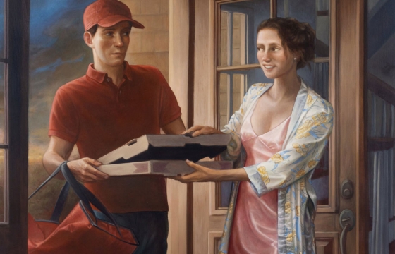 Juxtapoz Magazine - Pablo Barba Makes "Genre Paintings"